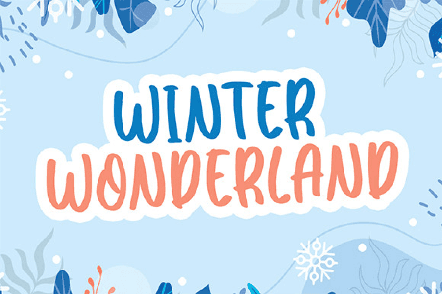 Winter Christmas Font · 1001 Fonts