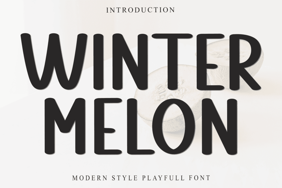 Winter Melon Font · 1001 Fonts
