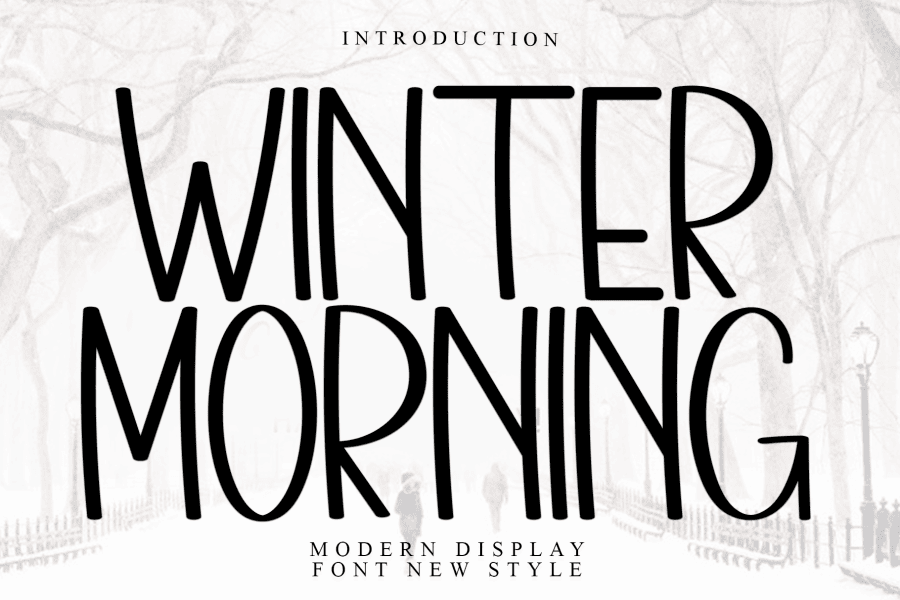 Winter Monday Font · 1001 Fonts