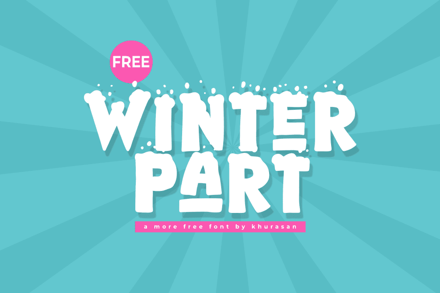 Winter Path Font · 1001 Fonts