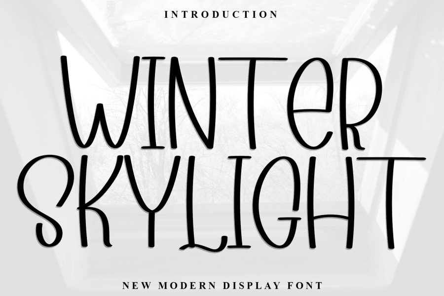 Winter Skylight Font · 1001 Fonts