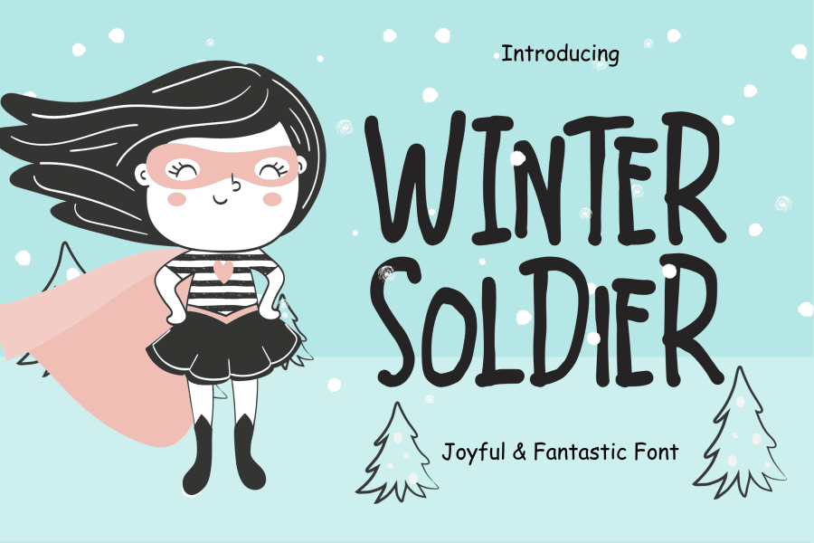 Winter Soldier Font · 1001 Fonts