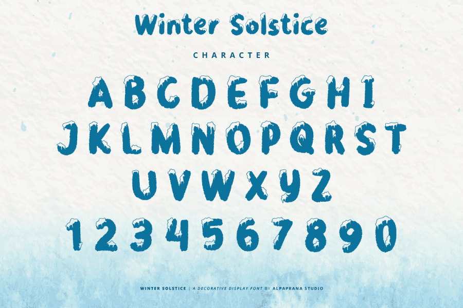 Winter Solstice Font · 1001 Fonts