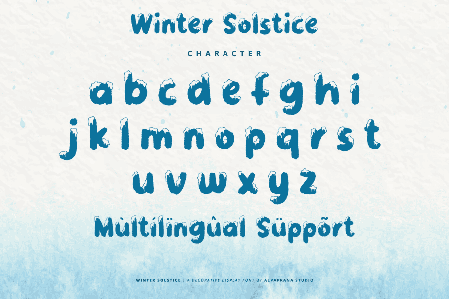 Winter Solstice Font · 1001 Fonts