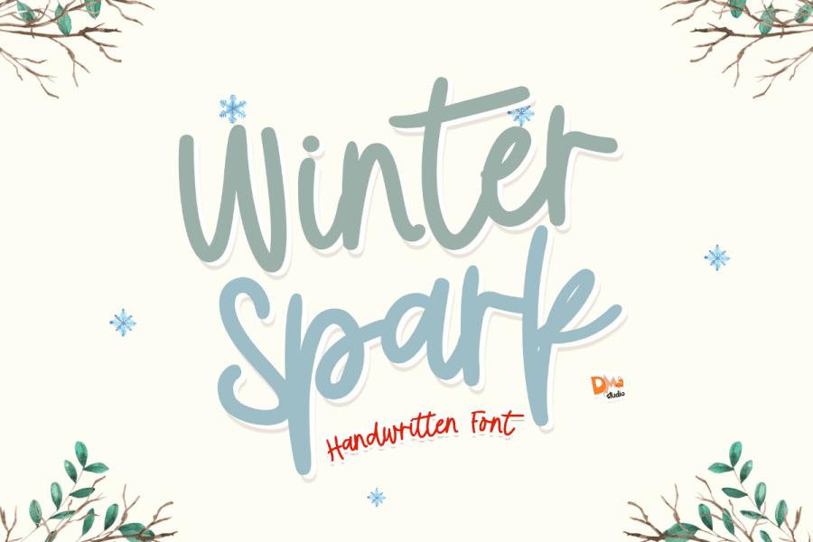 Winter Spark Font · 1001 Fonts