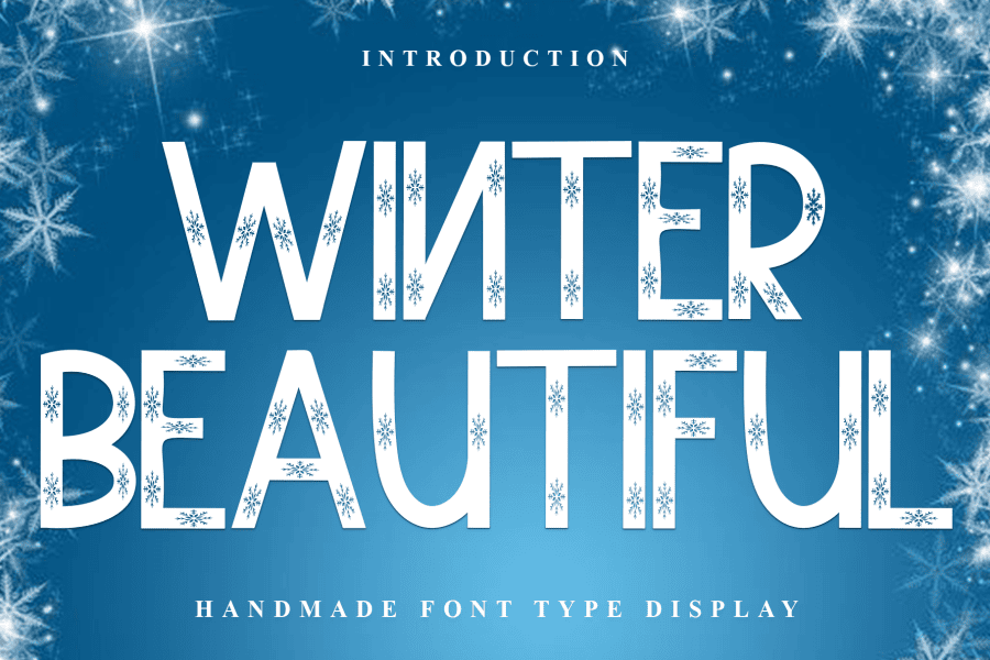 1 Free Caps Only, Snow, Snowflake Font · 1001 Fonts