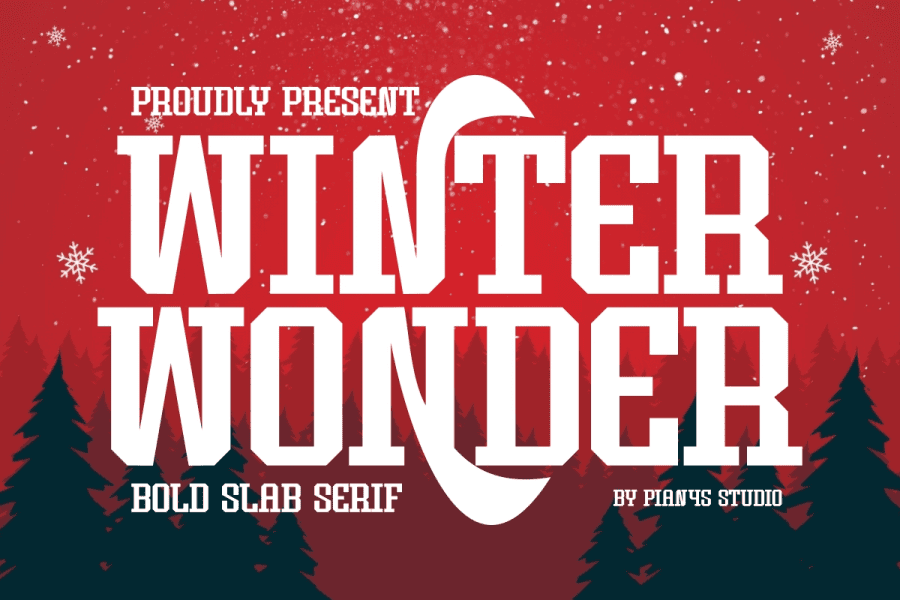 Winter Wonder Font · 1001 Fonts