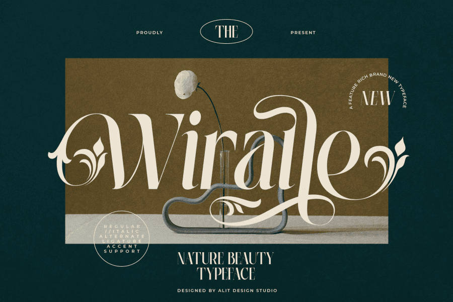 5 Free Cosmetics, Nature, Swash Fonts · 1001 Fonts