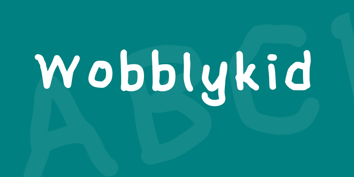Wobblykid Font · 1001 Fonts