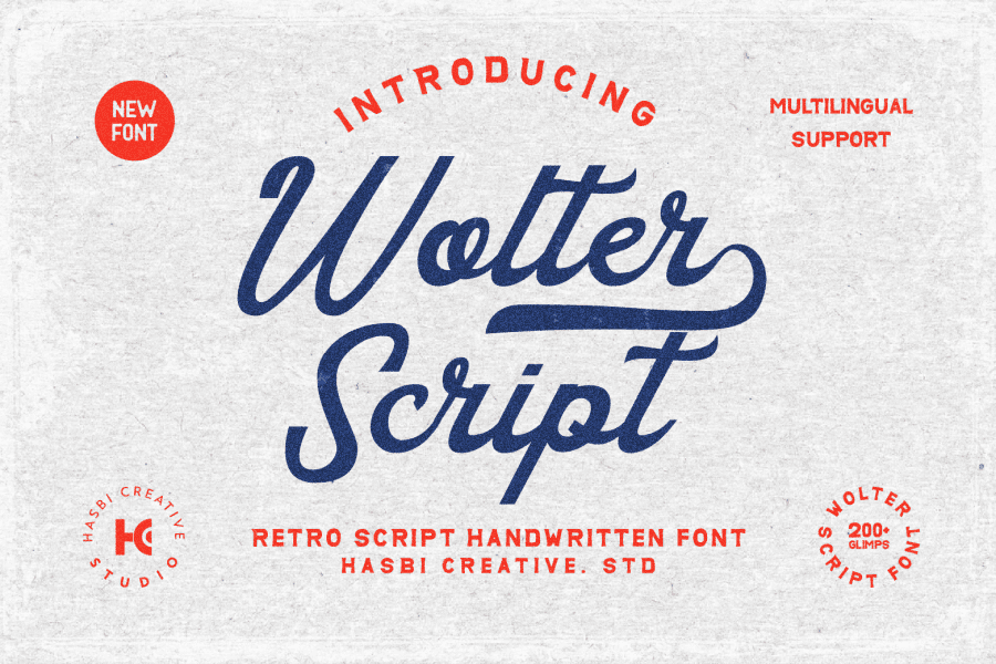 Wolter Font · 1001 Fonts