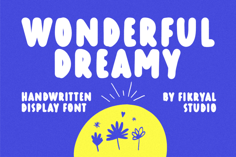 Wonderful Dreamy Font · 1001 Fonts