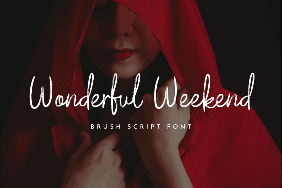 Wonderful Weekend Font · 1001 Fonts