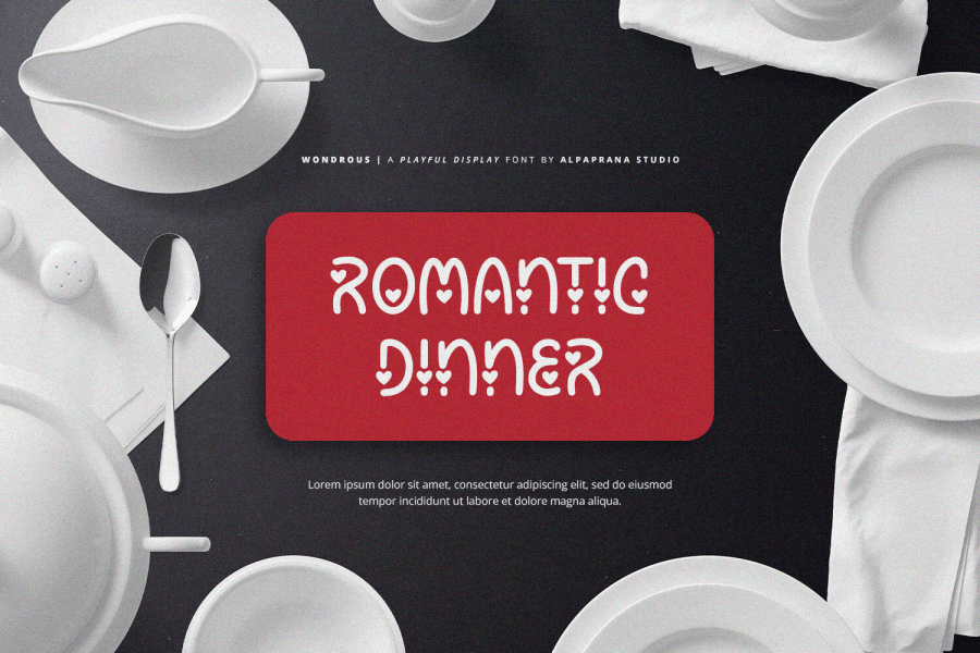 Wondrous Font · 1001 Fonts