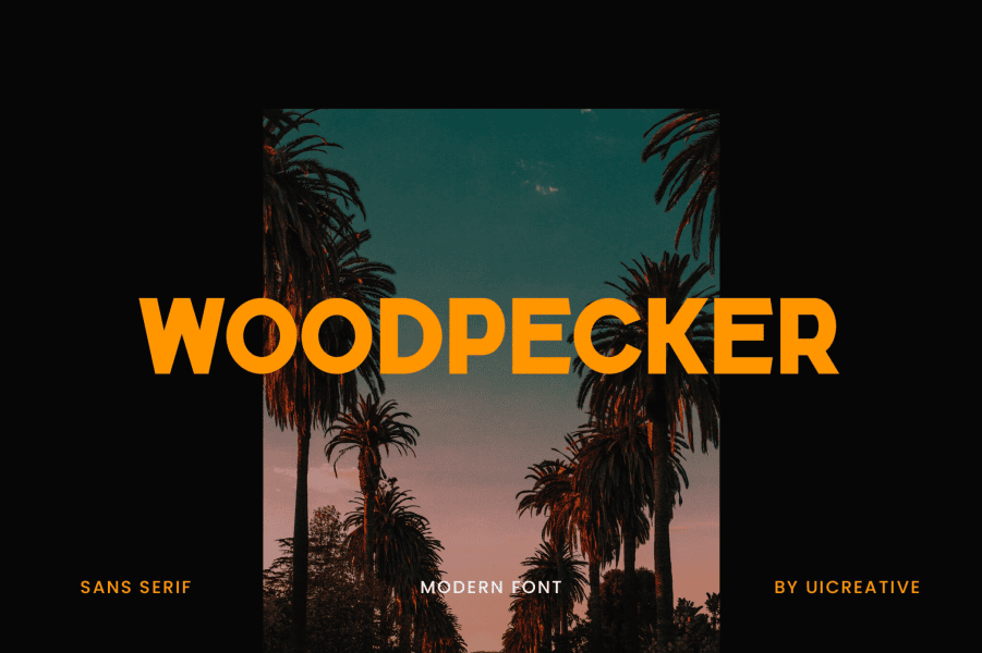 WOOPPECKER Font · 1001 Fonts