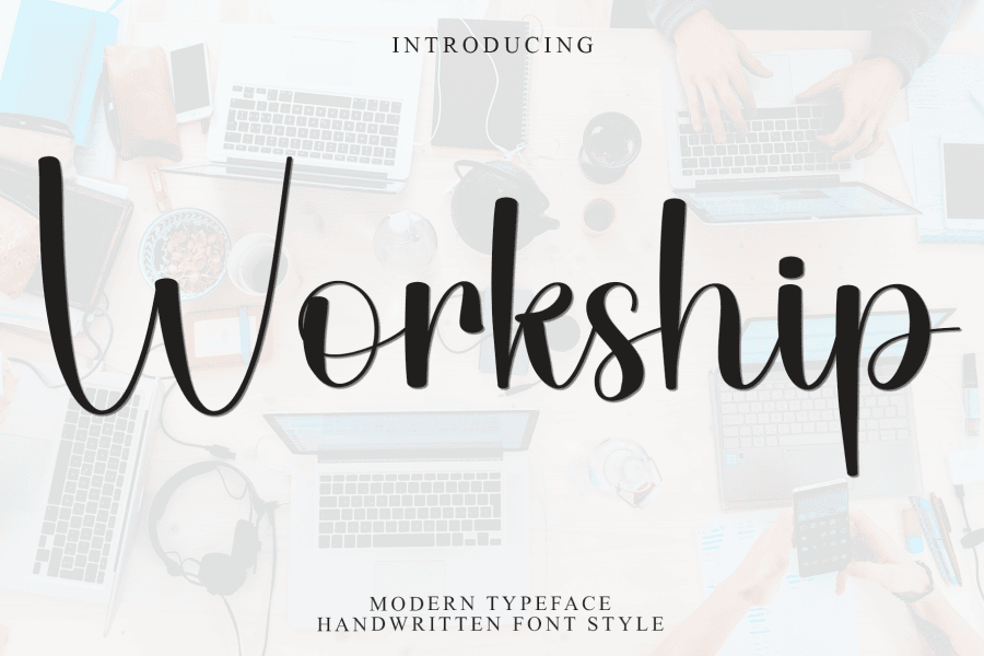 Workship Font · 1001 Fonts