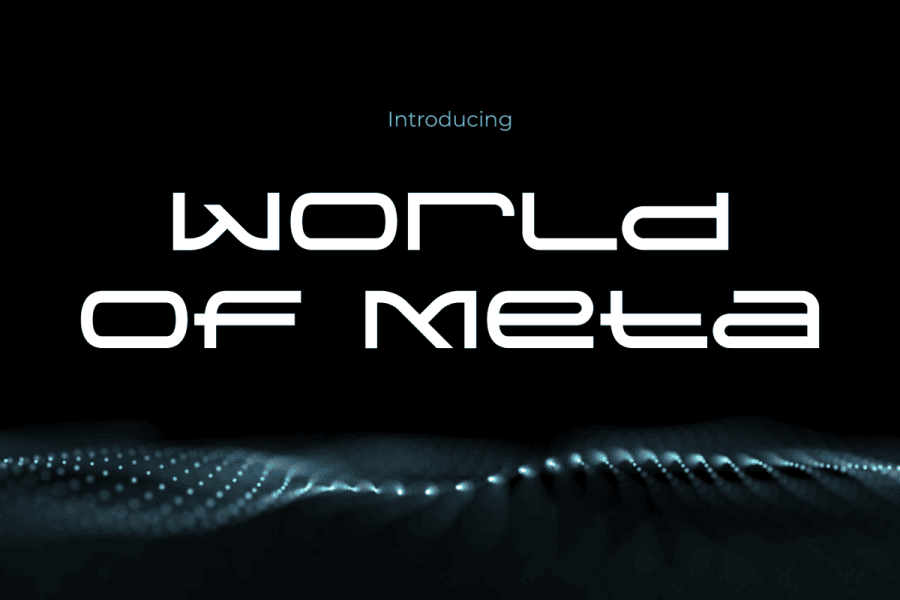 World-of-Meta Font · 1001 Fonts