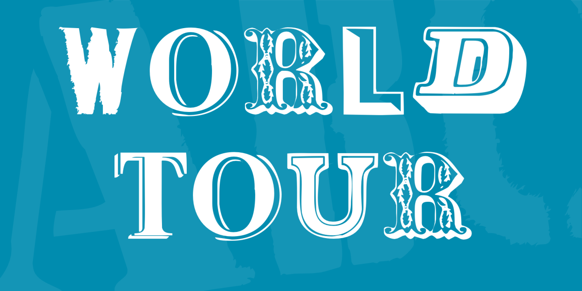 World Tour Font · 1001 Fonts