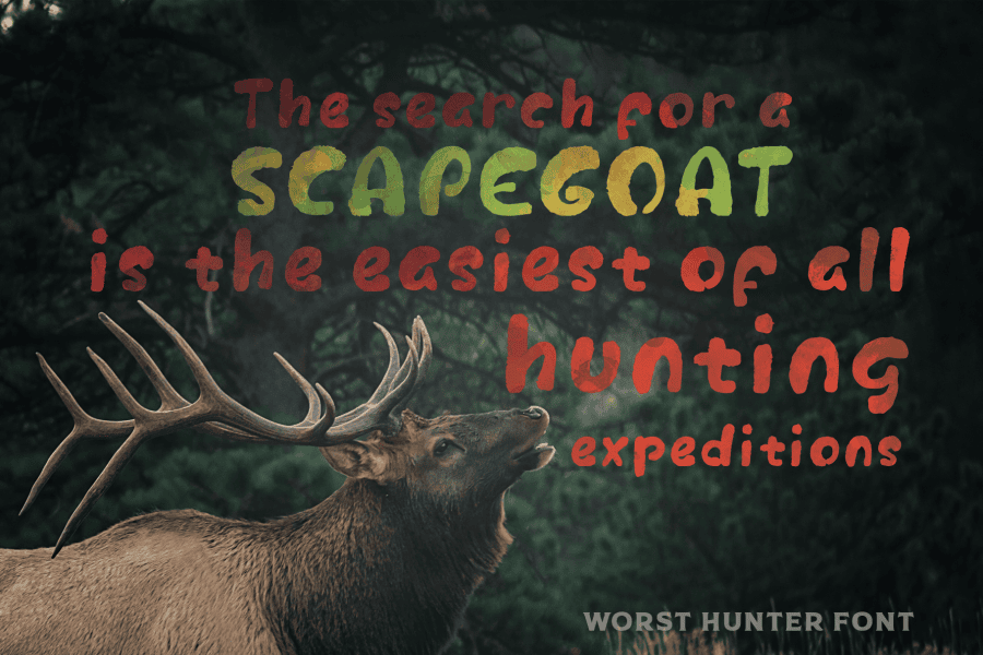 3 Free Hunting Fonts · 1001 Fonts