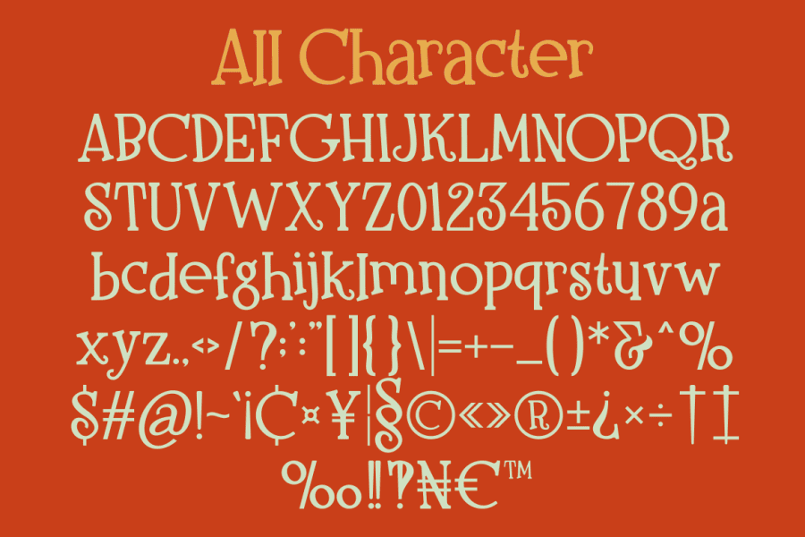 Wortel Orange Font · 1001 Fonts
