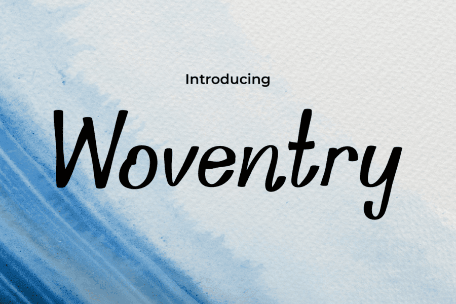 Woventry Font · 1001 Fonts