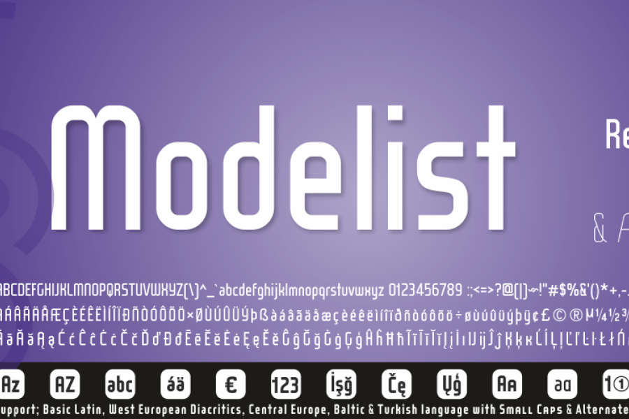 WOX~Modelist Font Family · 1001 Fonts