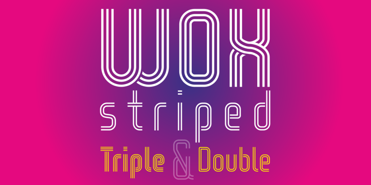 15 Free Lined Fonts · 1001 Fonts