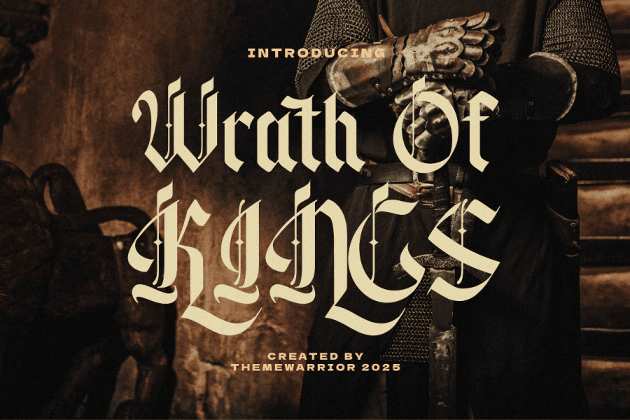 Wrath of Kings Font · 1001 Fonts