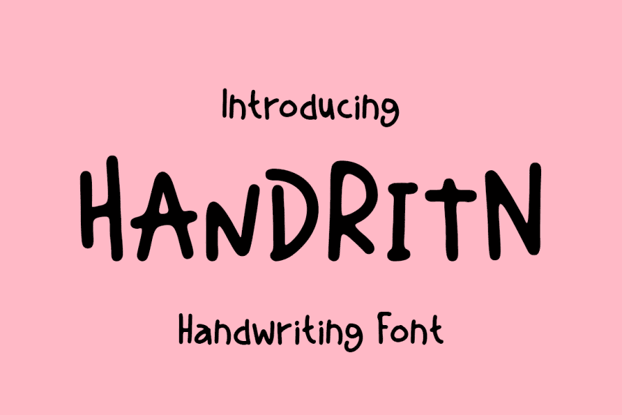 WS Handritn Font · 1001 Fonts