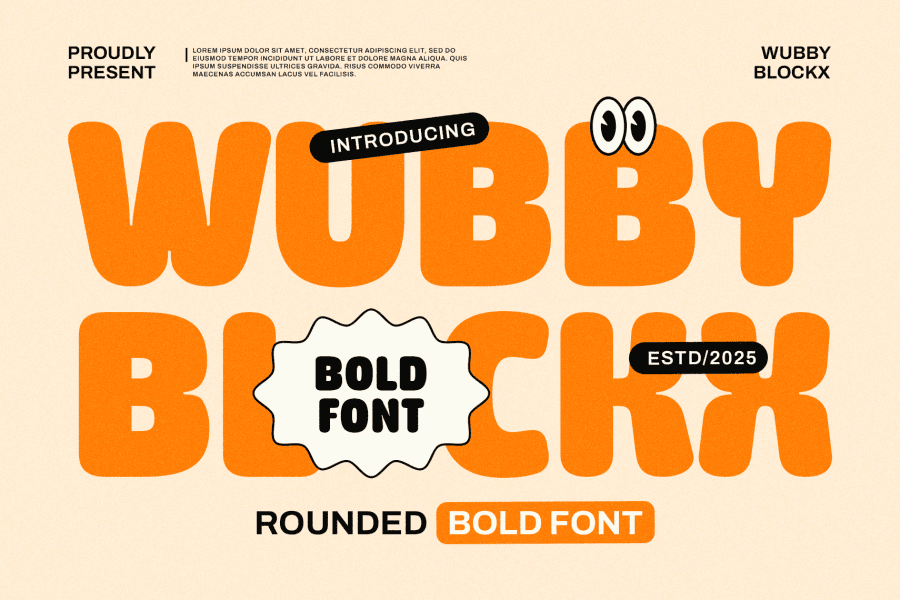 Wubby Blockx Font · 1001 Fonts