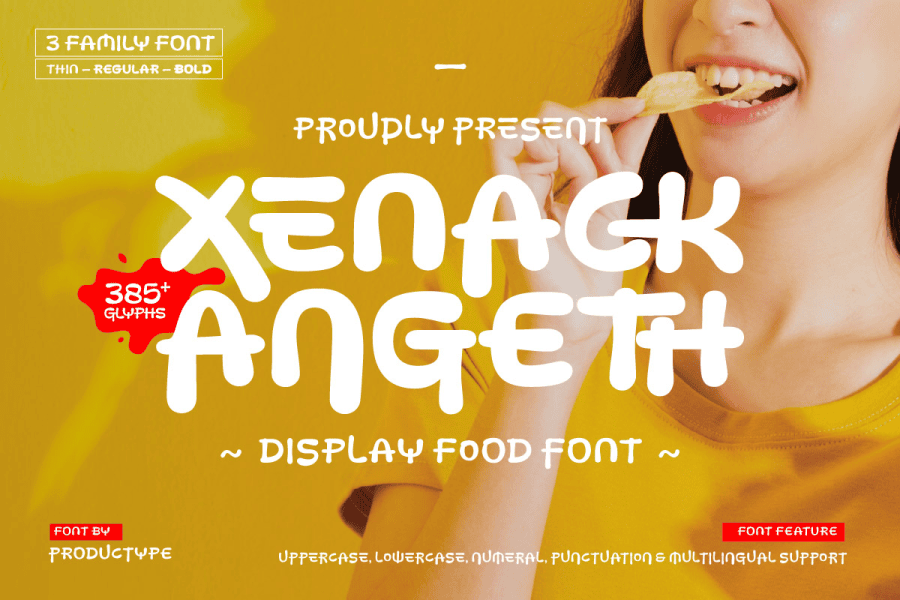 Xenack Angeth trial Font · 1001 Fonts