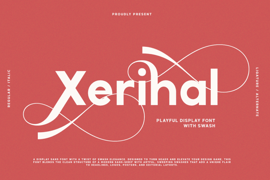 Xerihal Demo Font · 1001 Fonts