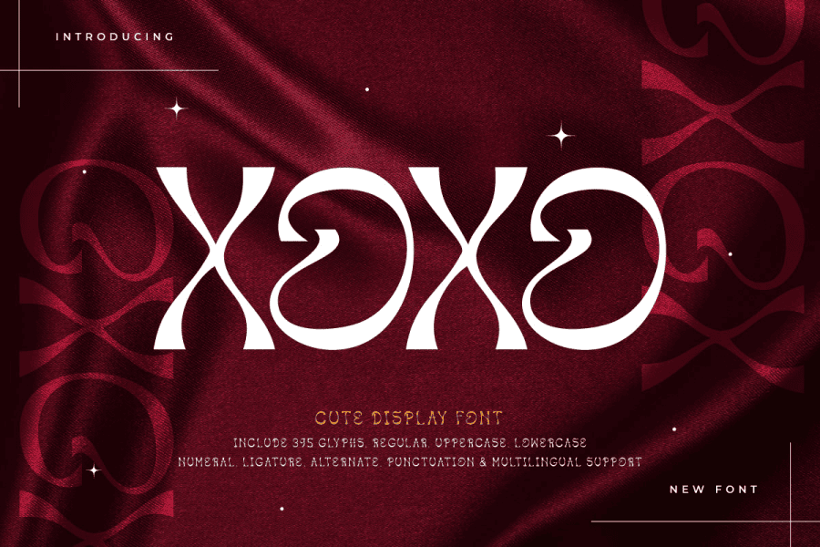 XOXO Trial Font · 1001 Fonts