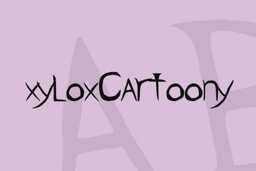 xyloxCartoony Font · 1001 Fonts