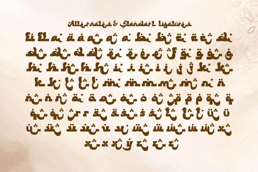 Yalla Arabic Font · 1001 Fonts