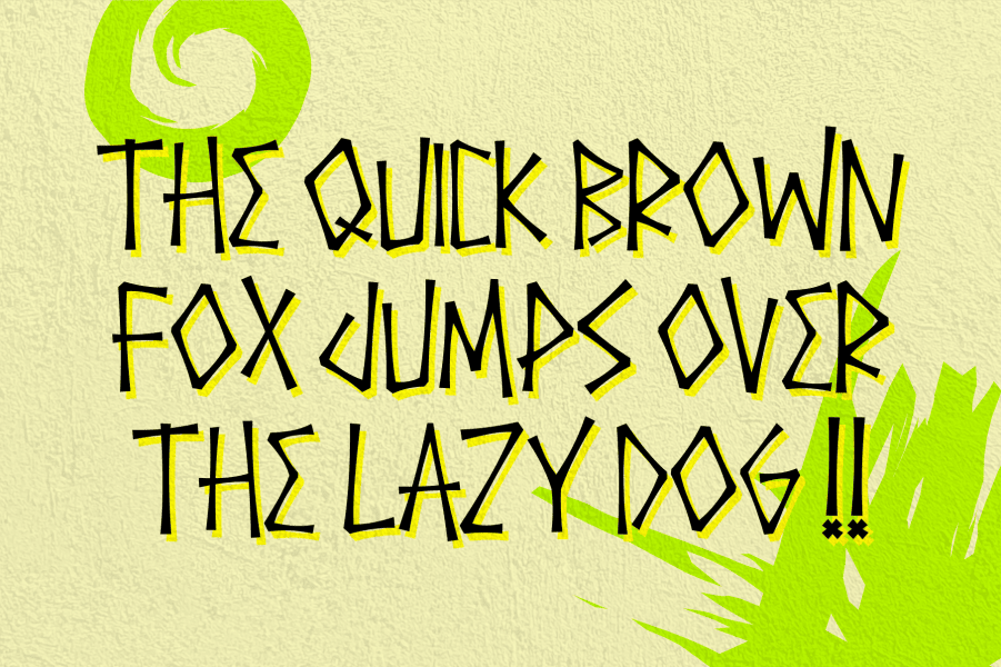 Yamer Zanily Font · 1001 Fonts