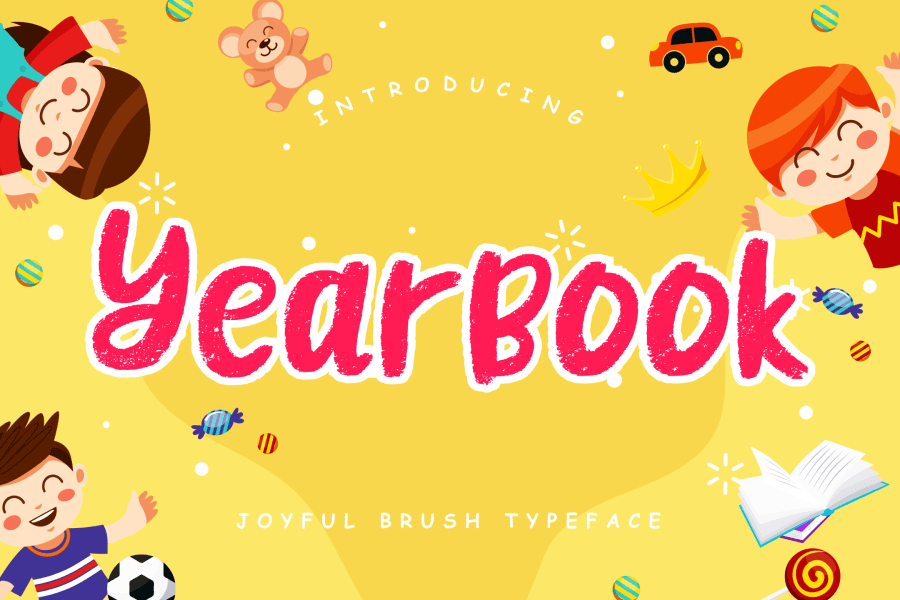 Yearbook Font · 1001 Fonts