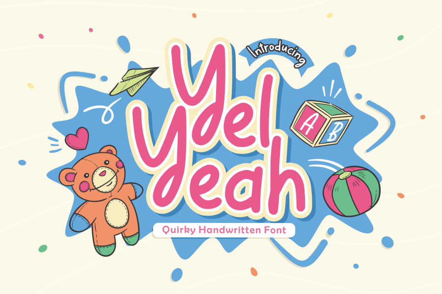 Yel Yeah Demo Version Font · 1001 Fonts