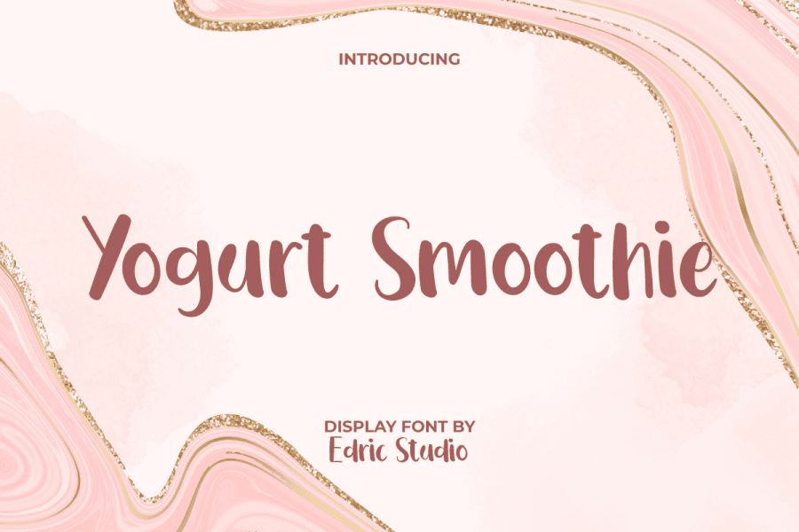 11 Free Smoothie Fonts · 1001 Fonts
