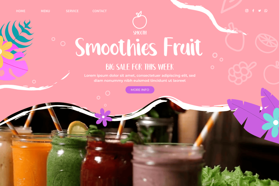 Yogurt Smoothie Demo Font · 1001 Fonts