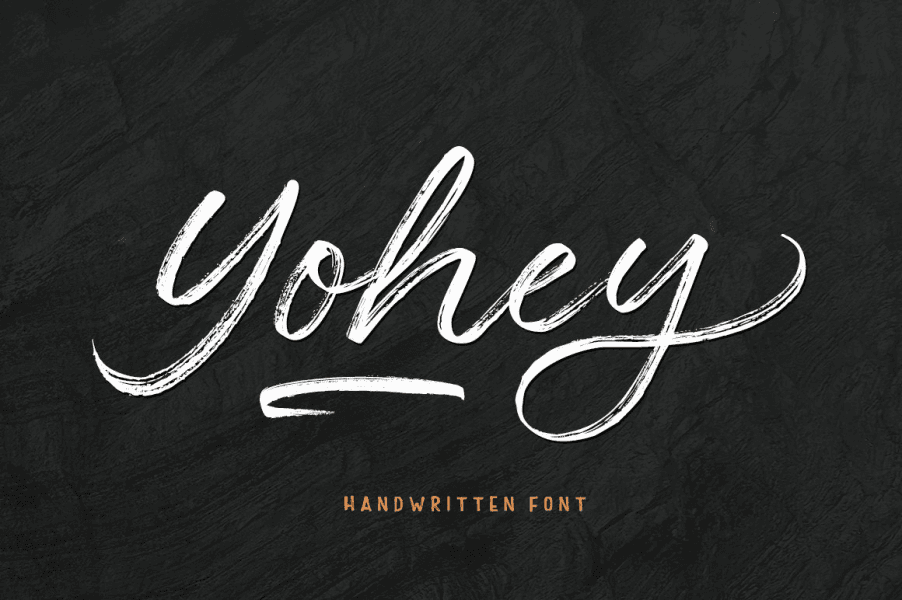 Yohey Font Family · 1001 Fonts