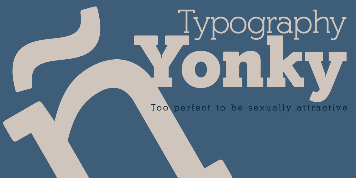 Yonky Font Family · 1001 Fonts