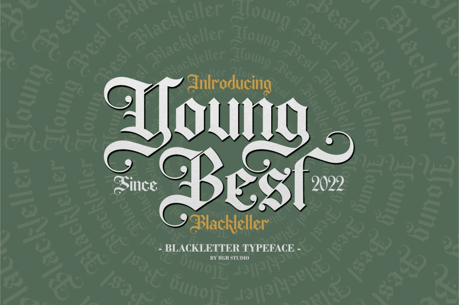 Young Best Font · 1001 Fonts
