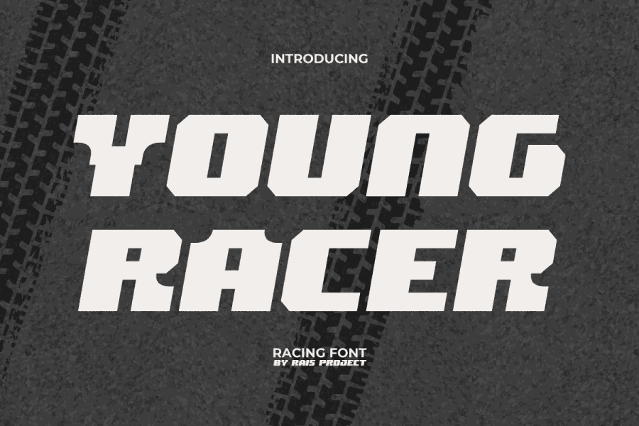 Young Racer Demo Font · 1001 Fonts