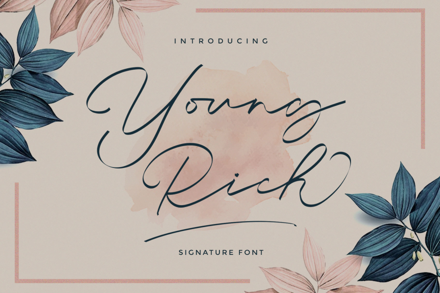 Young Rich Font · 1001 Fonts