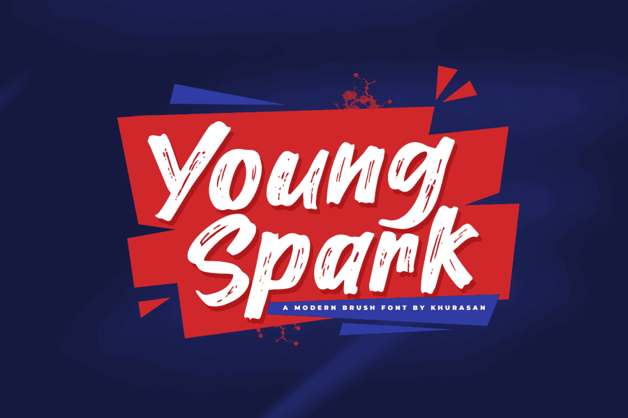 Young Spark Font · 1001 Fonts
