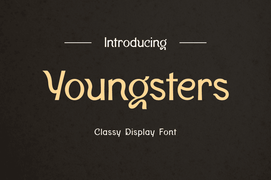 Youngsters Font · 1001 Fonts
