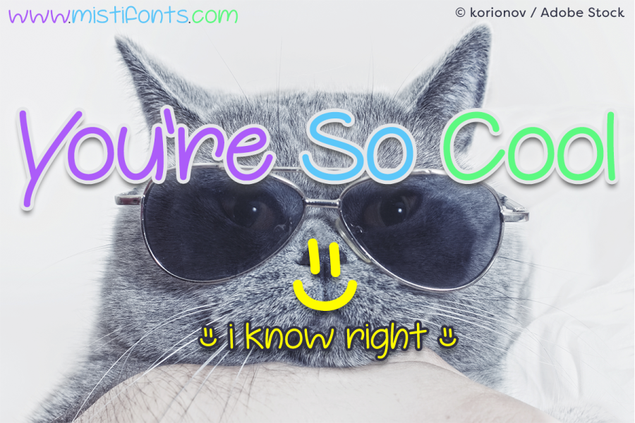 Youre So Cool Font · 1001 Fonts