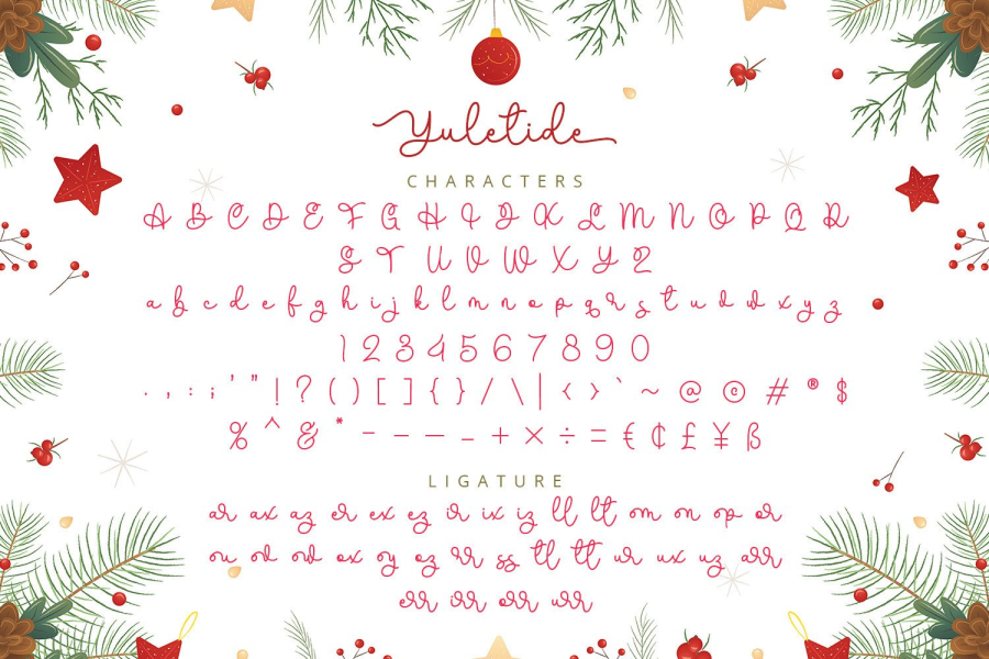 Yuletide Font · 1001 Fonts