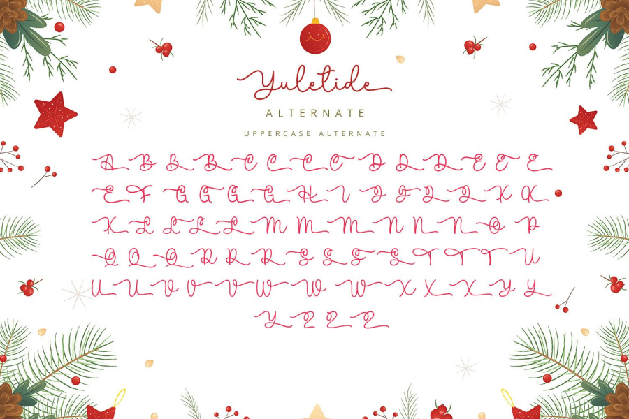 Yuletide Font · 1001 Fonts