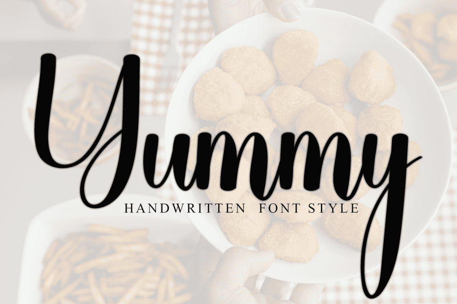 Yummy Font · 1001 Fonts